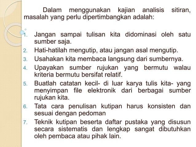 Presentation Analisis Sitasi | PPTX