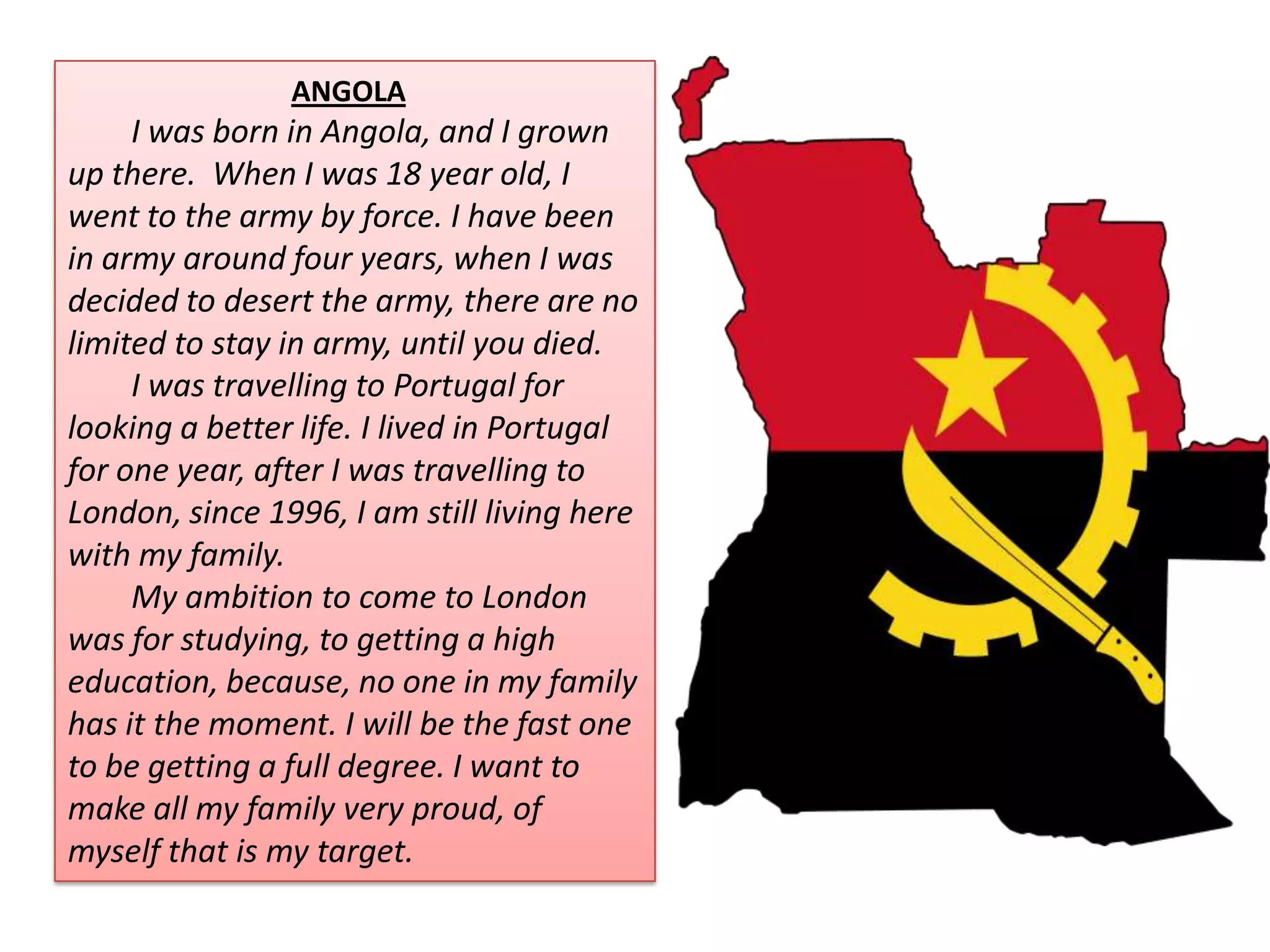Presentation1 (angola) | PPTX
