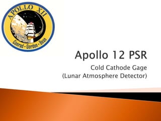 Apollo PSR (Preliminary Science Report) | PPTX