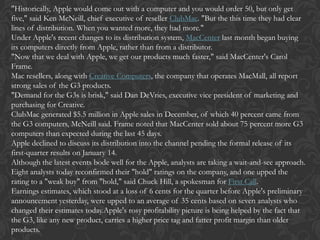 Apple Inc Marketin And Distribution Strategy | PPTX