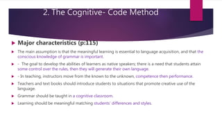 Presentation: Language Teaching Approaches | PPTX