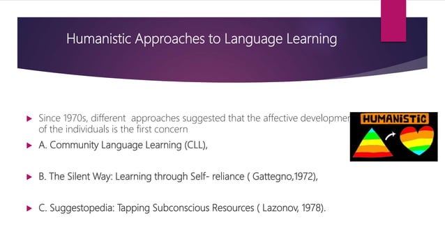 Presentation: Language Teaching Approaches | PPT