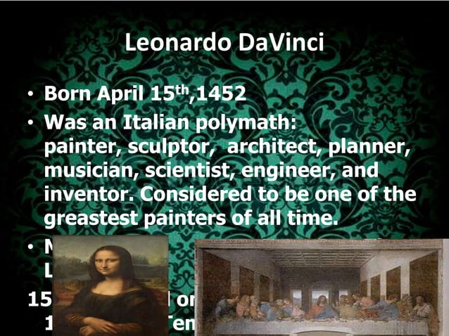 Presentation1 art renaissance | PPTX