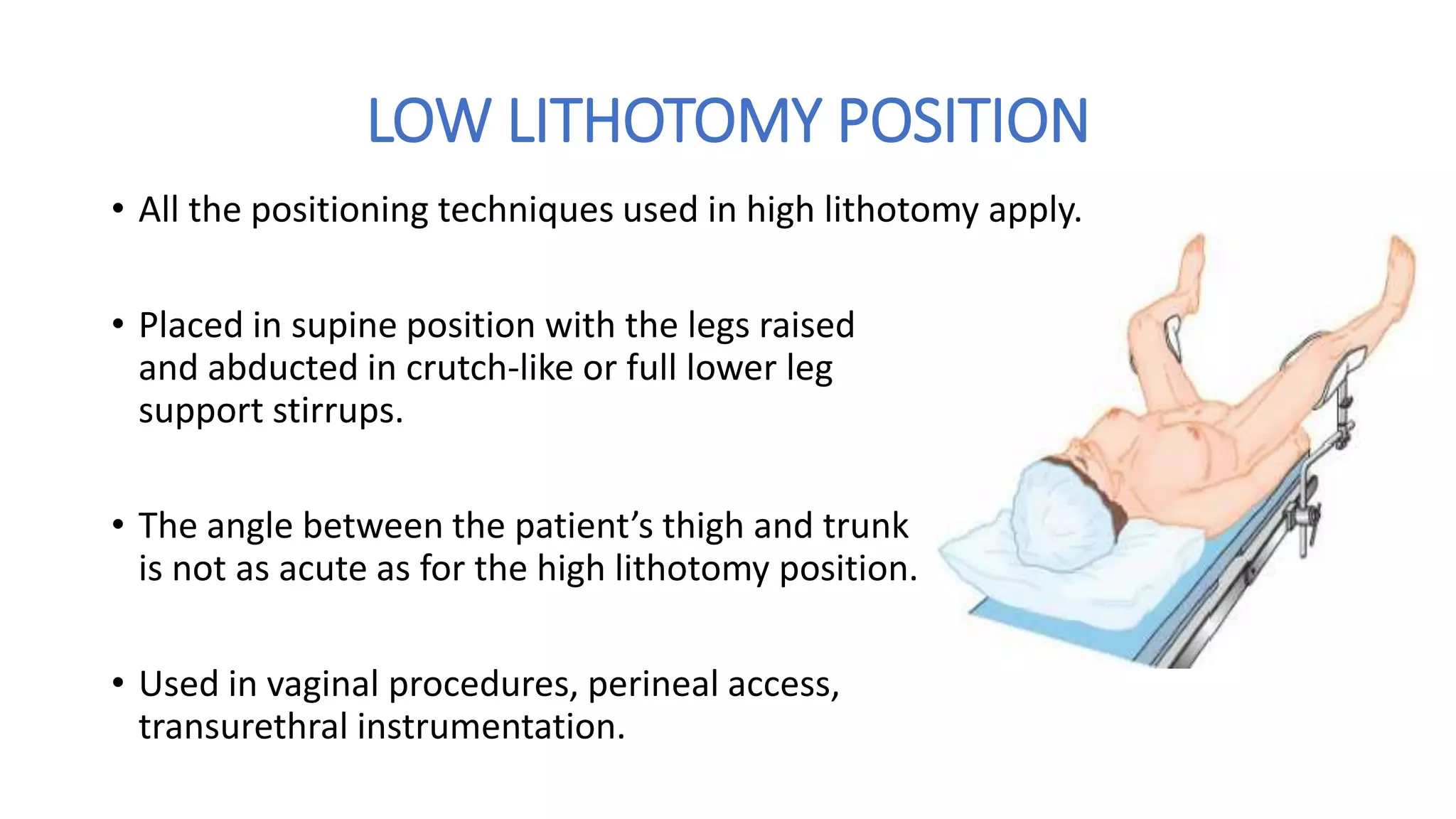DIFFERENT PATIENT POSITIONING IN ANAESTHESIA | PPTX