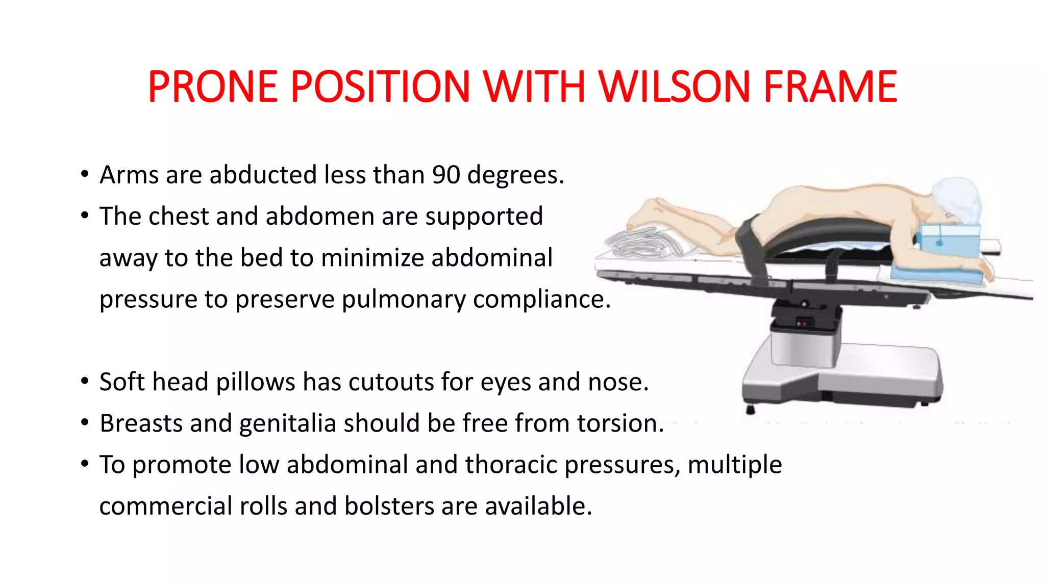 DIFFERENT PATIENT POSITIONING IN ANAESTHESIA | PPTX