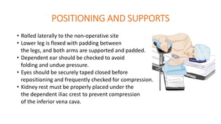 DIFFERENT PATIENT POSITIONING IN ANAESTHESIA | PPTX | Death, Injury, or ...