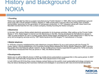 Nokia Oraganizational Design | PPTX