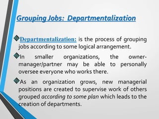 Grouping Jobs | PPTX