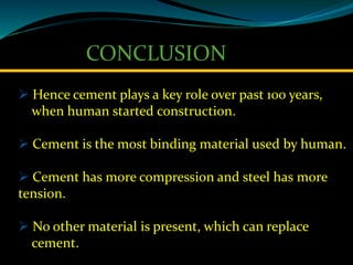 CONCRETE TECHNOLOGY PPT | PPTX