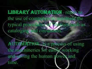 Presentation1 at lis 101 | PPTX | Desktop Publishing | Computer Software and Applications