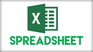 ICT: SPREADSHEETS (MICROSOFT EXCEL) | PPTX
