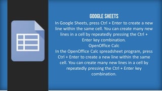 ICT: SPREADSHEETS (MICROSOFT EXCEL) | PPTX