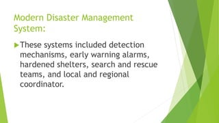 Historical Development of Disaster Management | PPTX