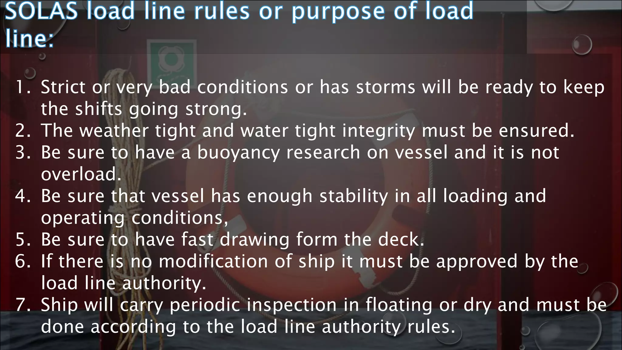 SOLAS Presentation | PPTX