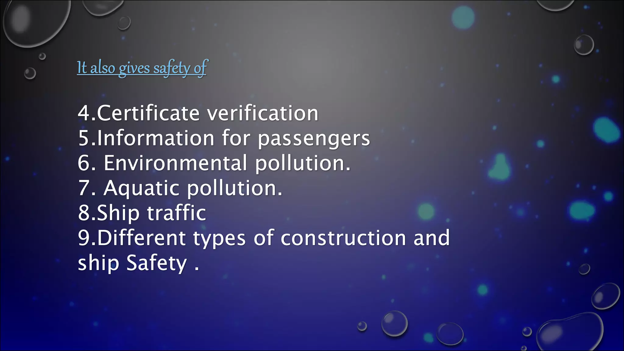 SOLAS Presentation | PPTX