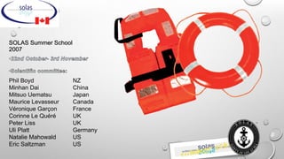 SOLAS Presentation | PPTX