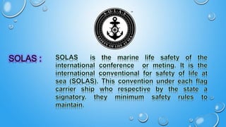 SOLAS Presentation | PPTX