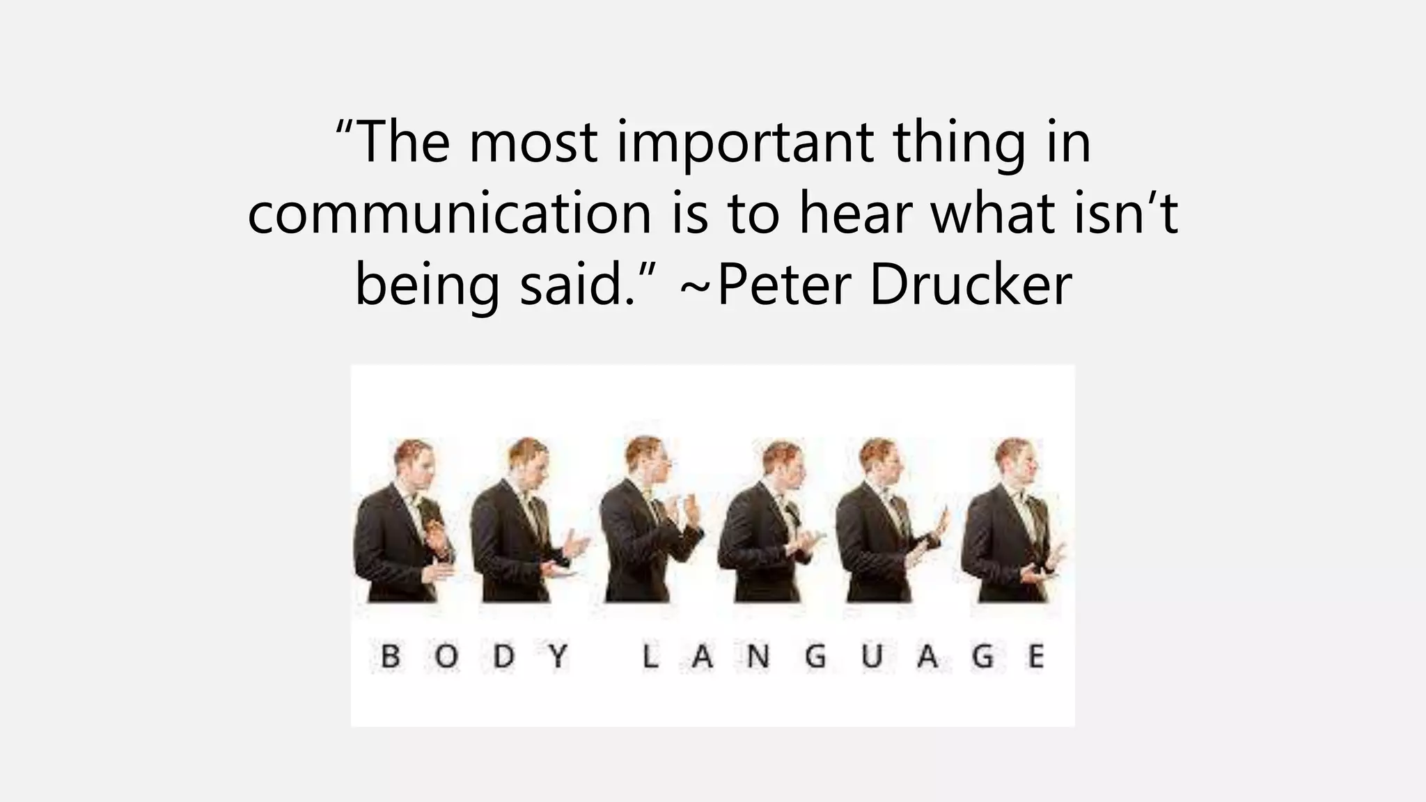 Body Language | PPTX