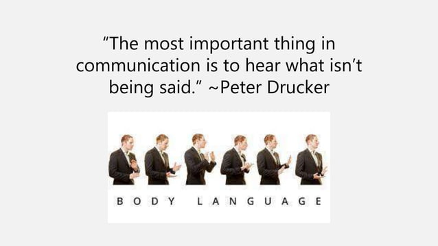 Body Language | PPT