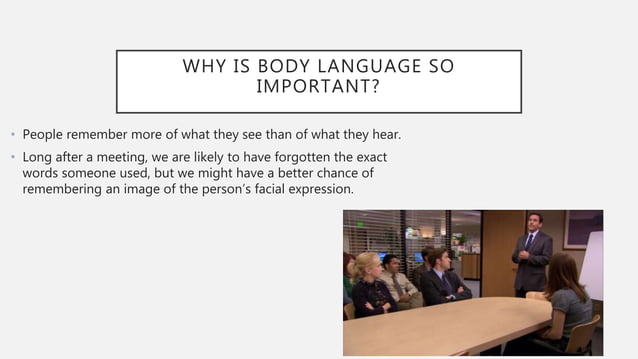 Body Language | PPT