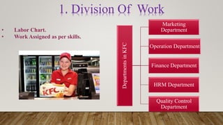 Management principal used in KFC ppt | PPTX