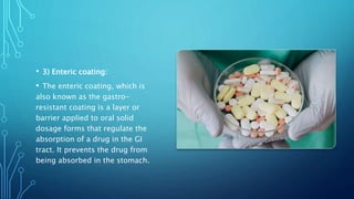 AQUEOUS FILM COATING AND PROCESS PARAMETERS | PPTX | Digestive ...