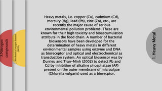 BIOSENSORS FOR ENVIRONMENTAL MONITORING | PPTX