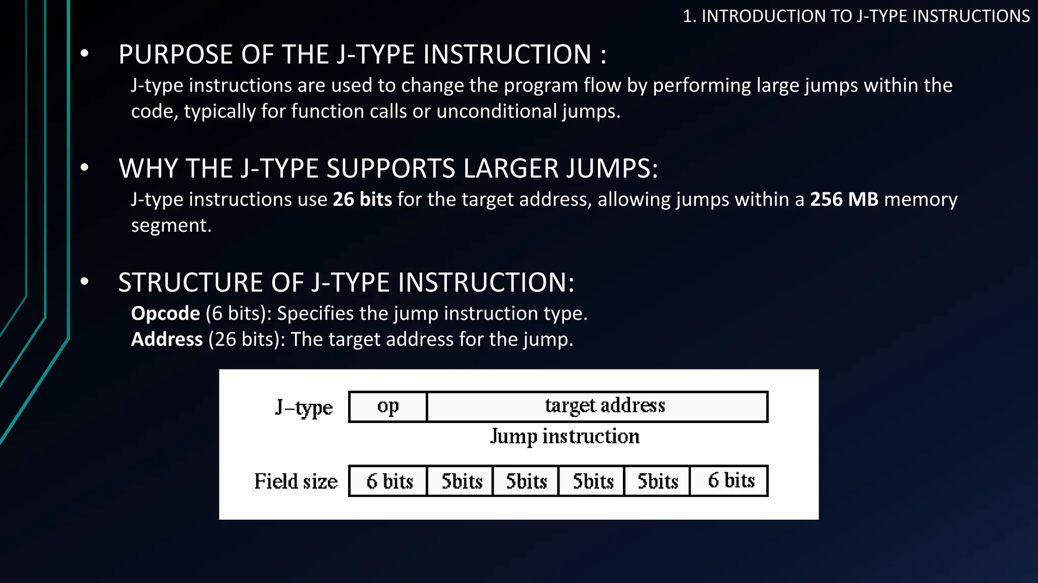 J-type datapath fo single cycle execution | PPT | Free Download