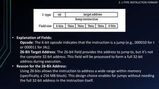J-type datapath fo single cycle execution | PPT