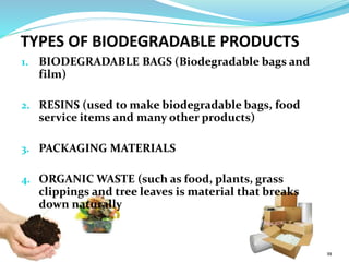 BIODEGRADATION | PPTX