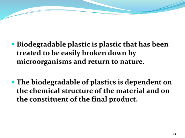 BIODEGRADATION | PPTX