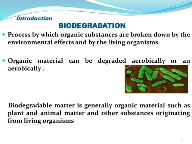 BIODEGRADATION | PPTX