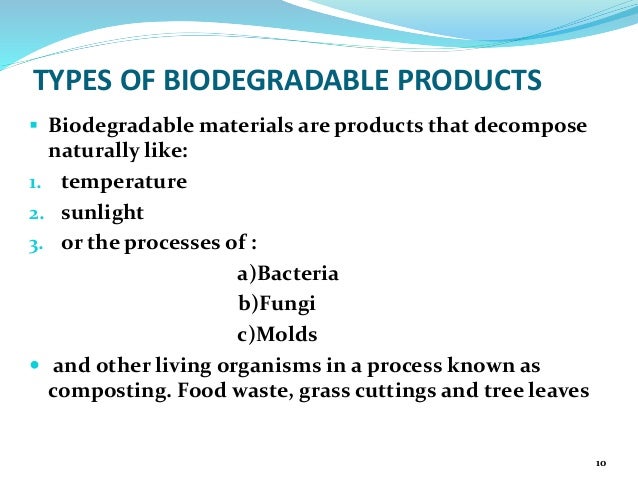 BIODEGRADATION
