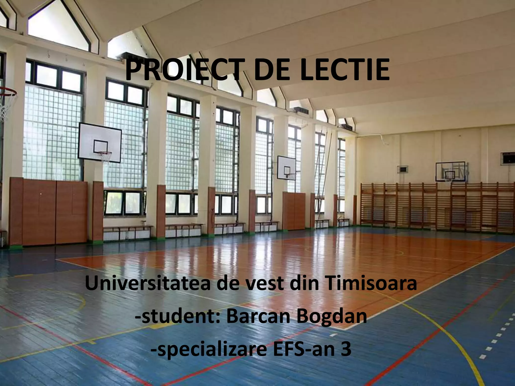 Proiect de lectie | PPT