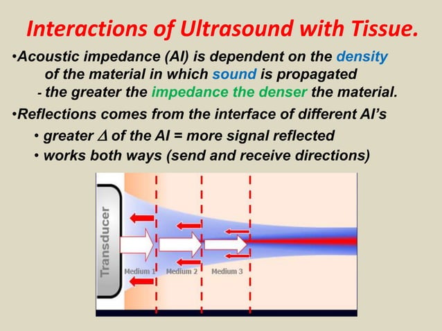 Presentation1, basic principle of ultrasound.