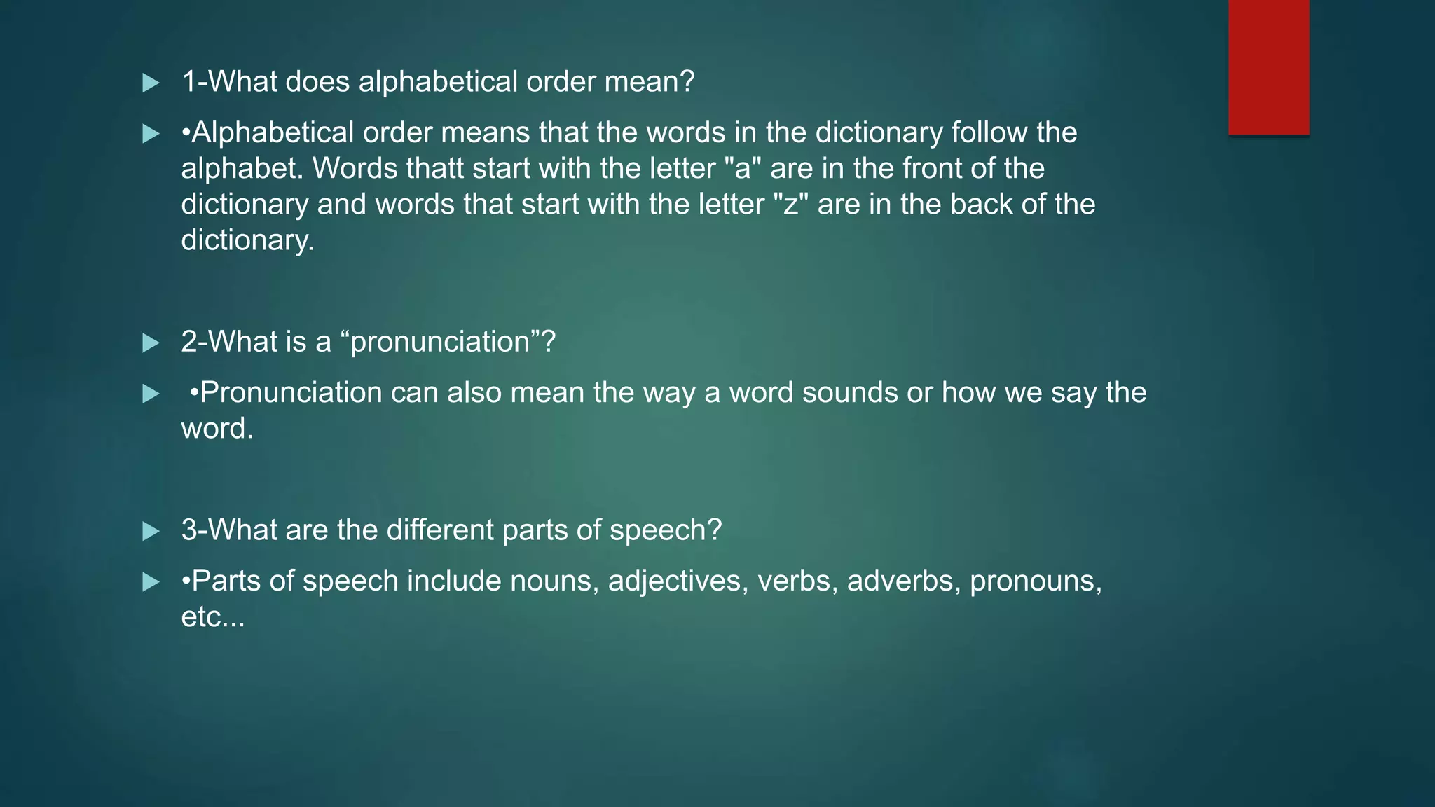 What is a Dictionary | PPTX