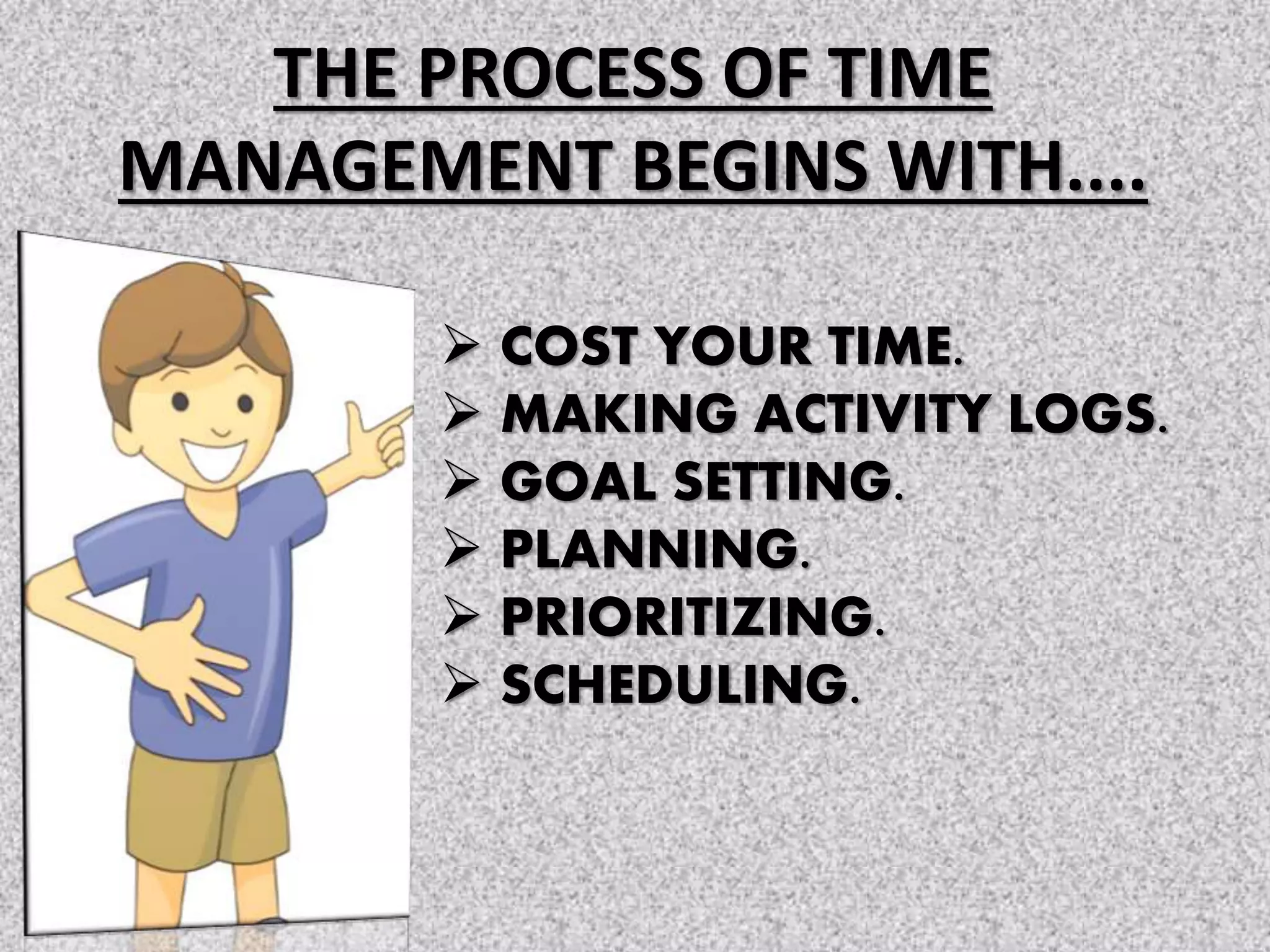 TIME MANAGEMENT | PPTX