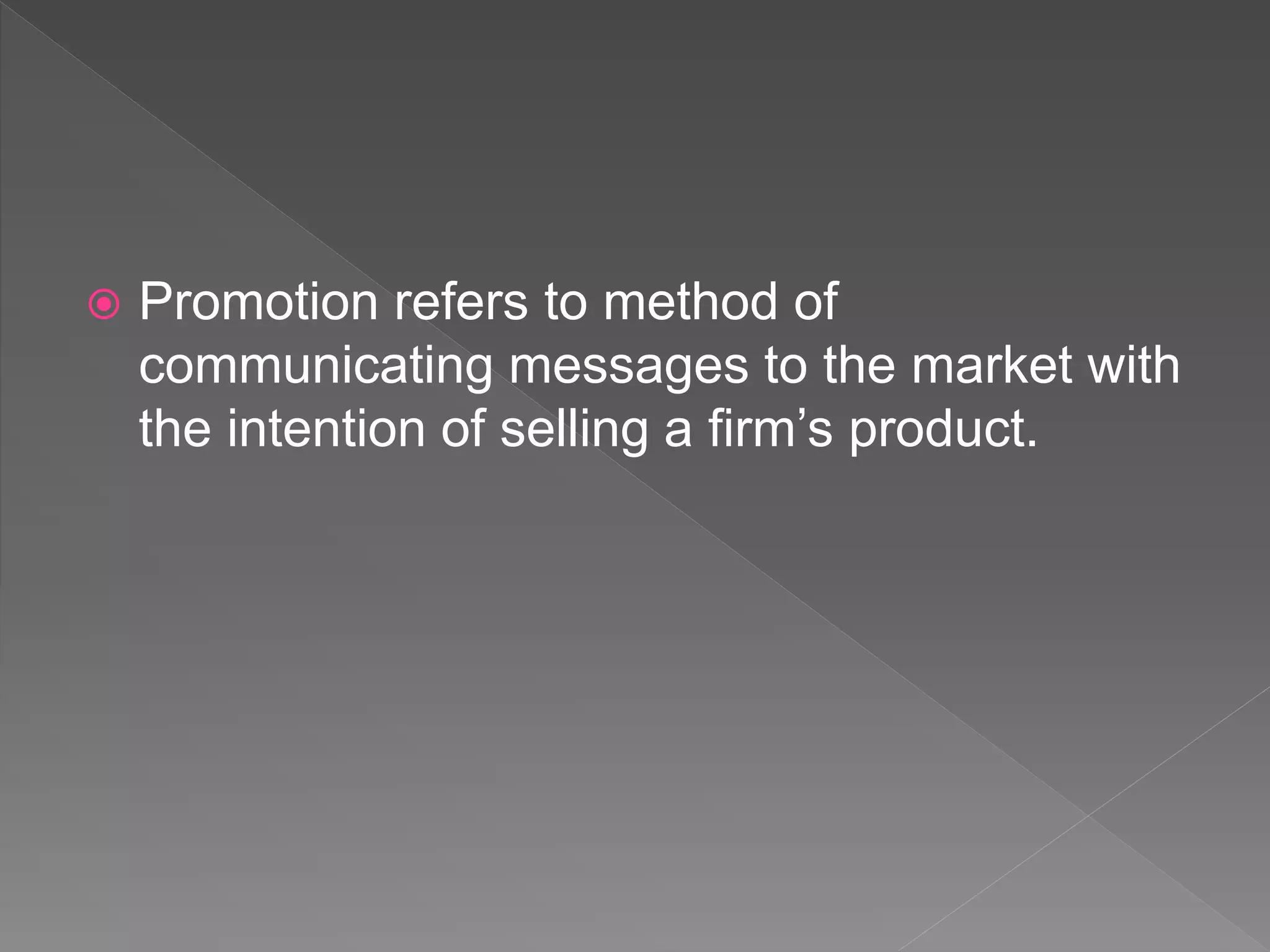 Promotional Marketing | PPTX