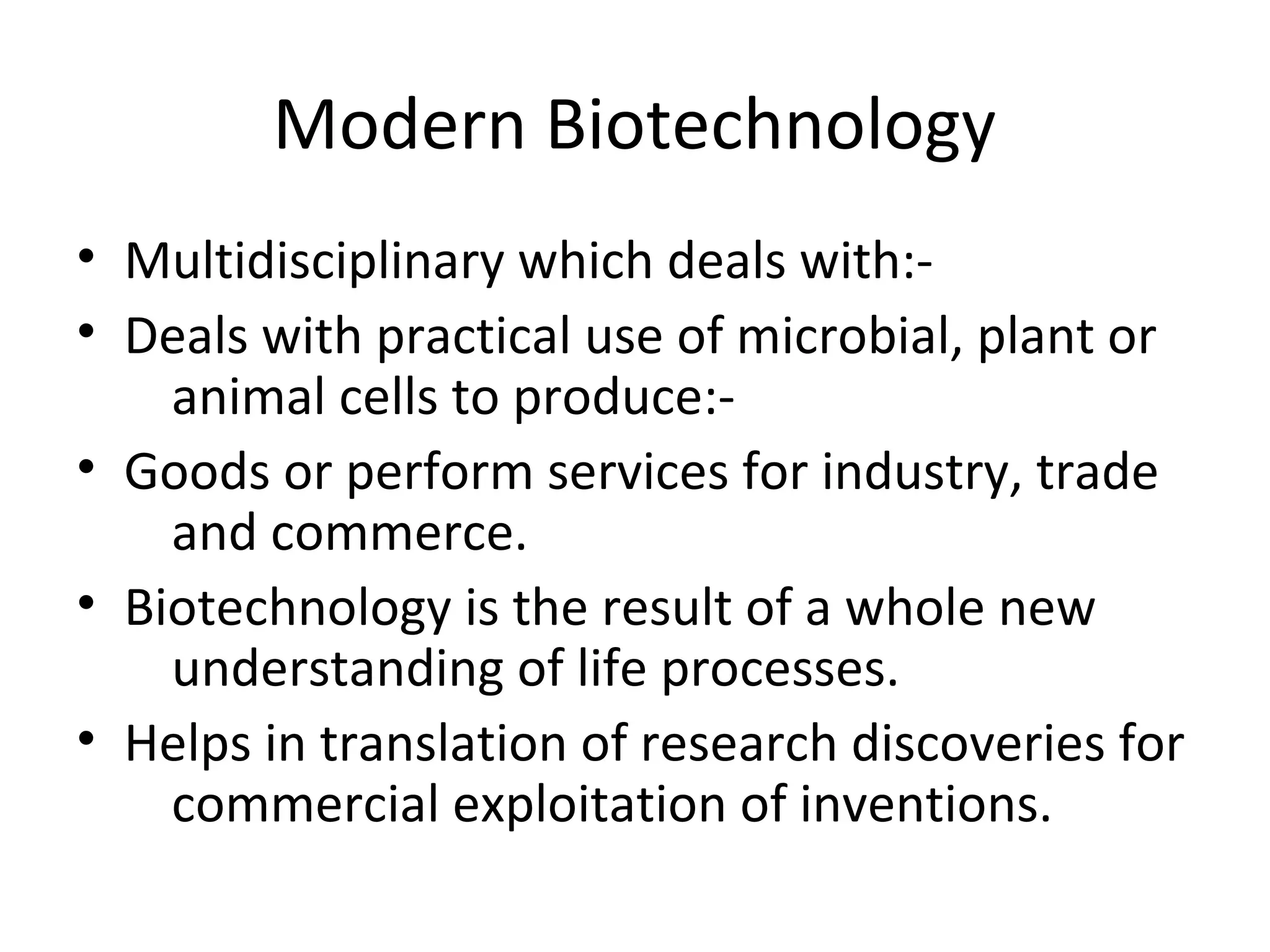 Presentation1 biotechnology and forestri | ODP