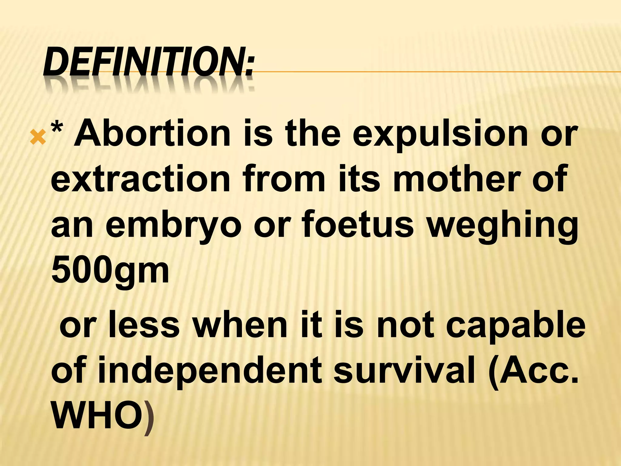 ABORTION | PPTX