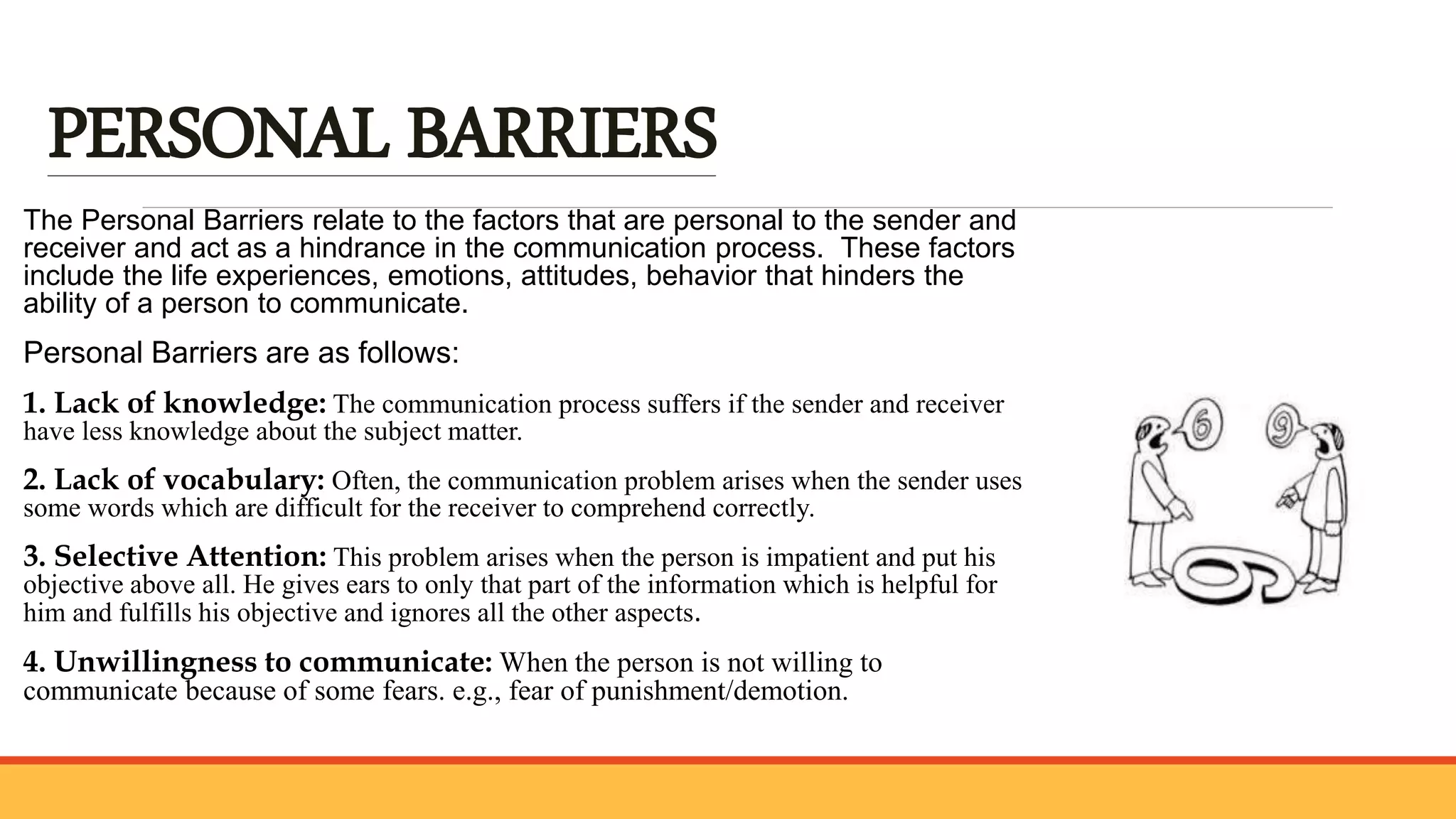Presentation on barriers of communication | PPTX