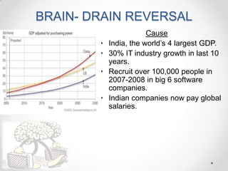 Presentation1 brain drain | PPTX | Job Market | Economy