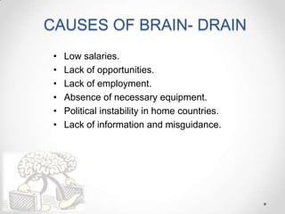 Brain Drain: Definition, Causes, Effects, And Examples, 60% OFF