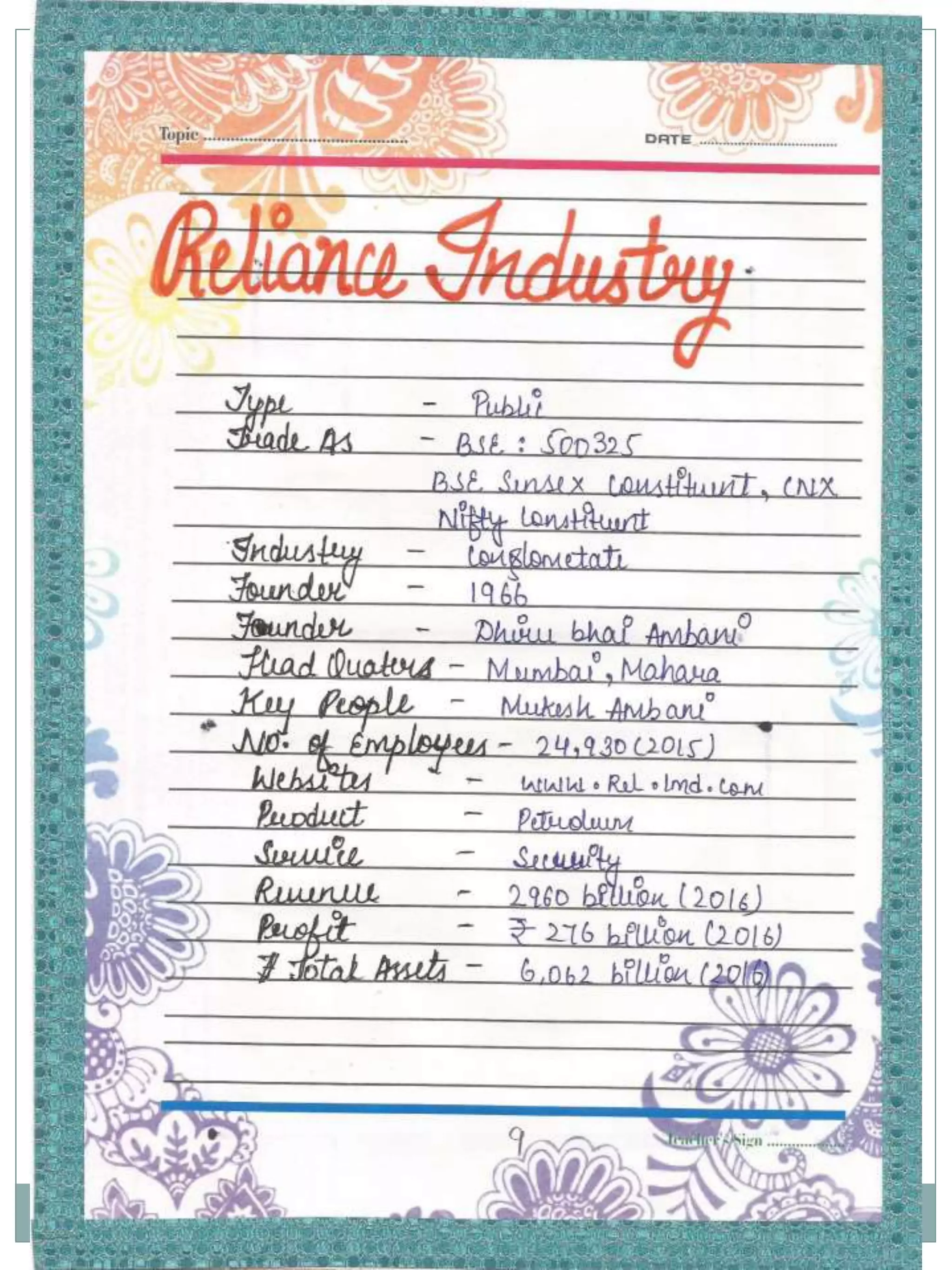 business project work-stock exchange-12th class | PPTX