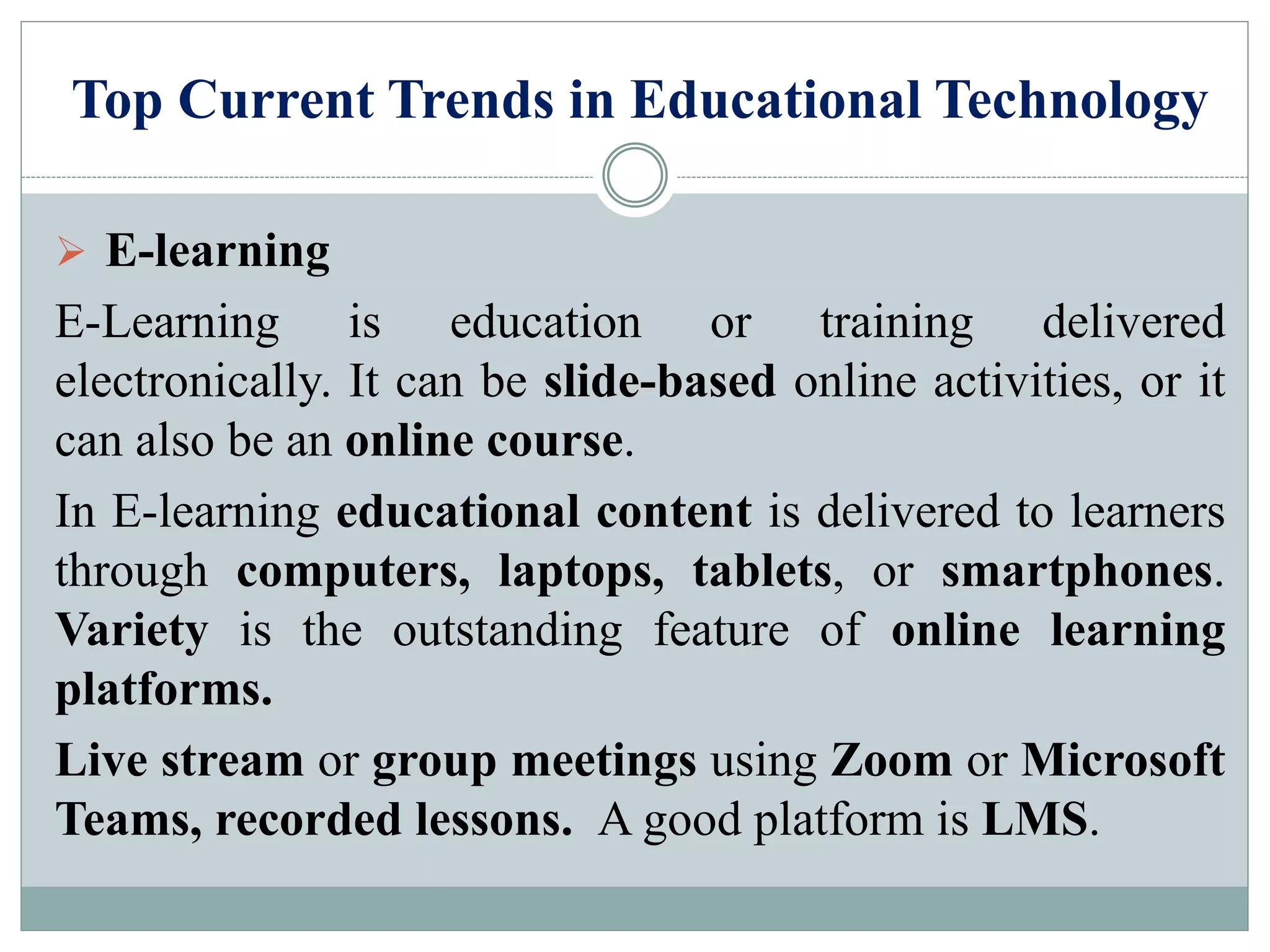Trends in Education in Relation to Science and Technology | PPTX