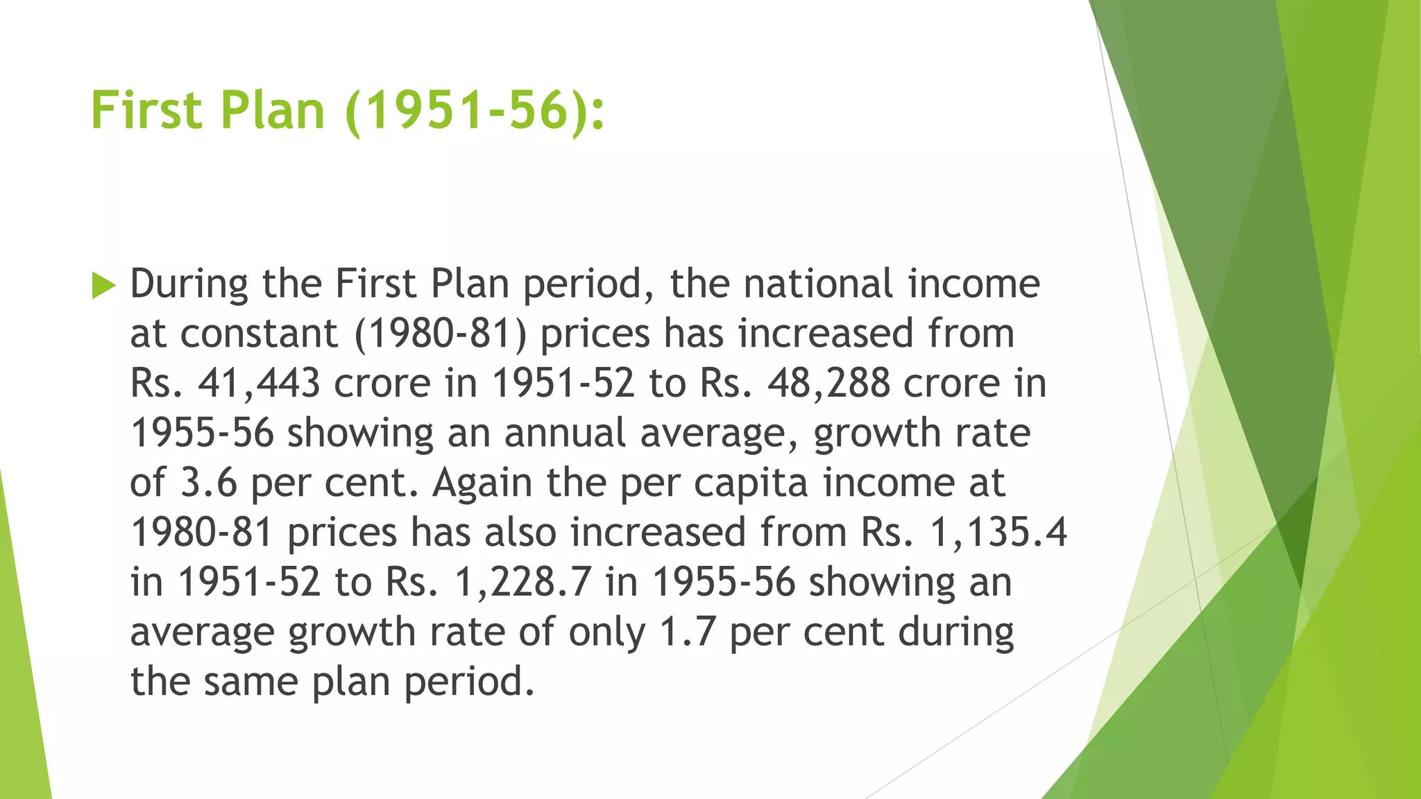 Trends of National Income in India | PPTX