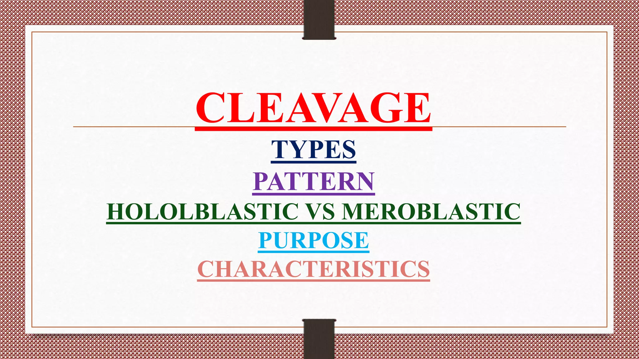 Presentation1 cleavage DB.pptx