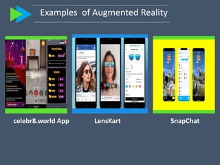 Virtual Reality and Augmented Reality | PPT