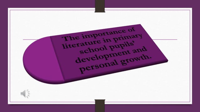 Importance of teaching literature in primary schools .pptx