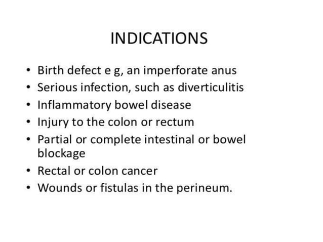 COLOSTOMY CARE AND ROLE OF NURSES IN MANAGEMENT IN PATIENT WITH ...